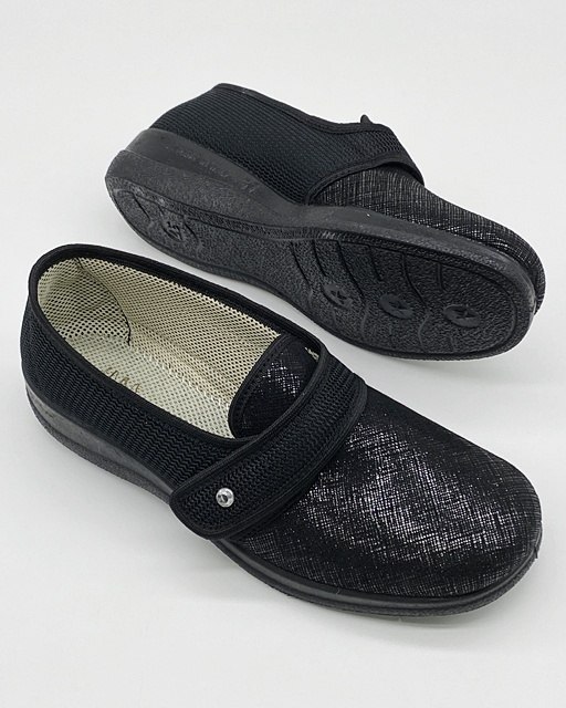 Buty na palce młotkowate Sanital Flex 4356 czarne, tęgość F-G > Buty na ...